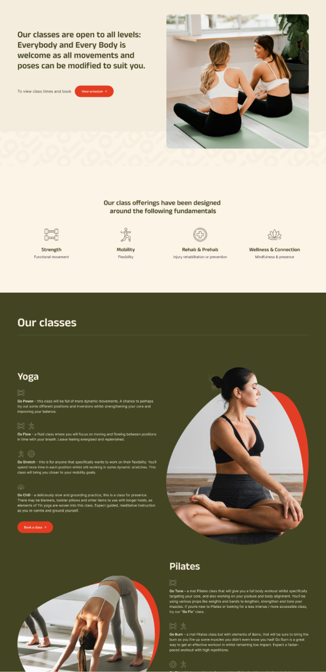 Goji Yoga & Pilates - Fresh Pies